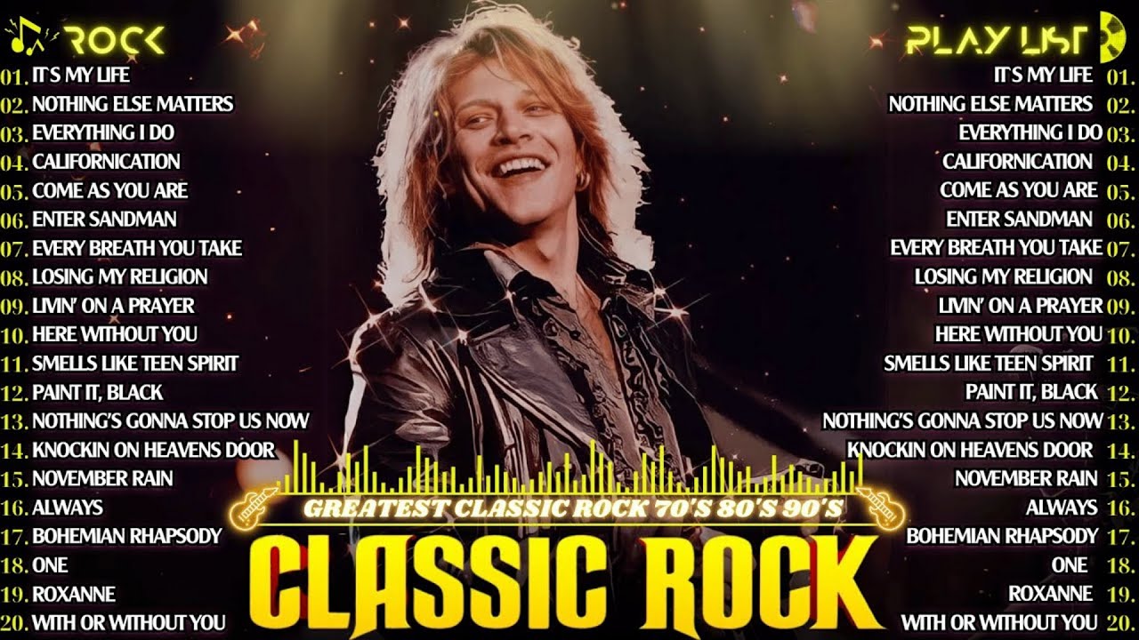 Classic Rock ~ Greatest Hits Full Album ~ Classic Rock Playlist 2025 ...
