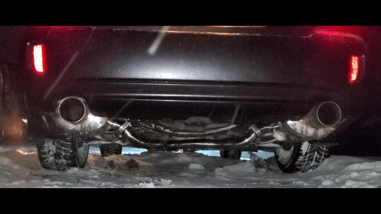 Subaru cat back stainless steel exhaust system from Ebay!!!! - YouTube