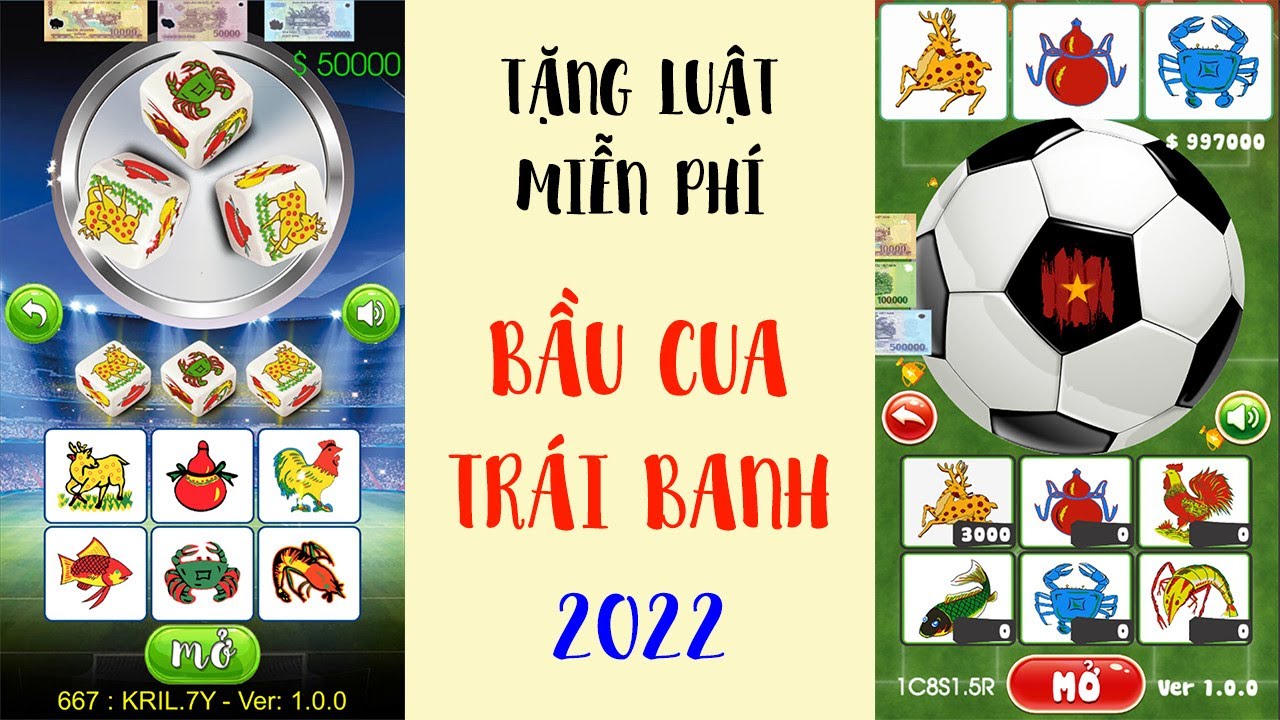 QUY LUẬT BẦU CUA MIỄN PHÍ - Tặng anh em chơi giải trí cuối tuần. Game ...