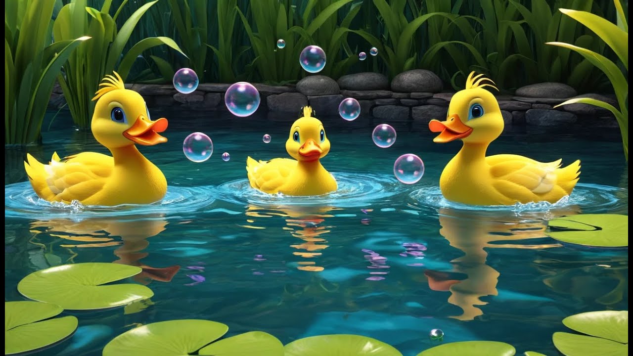 Ducks Go Quack and Fish Go Swish | Fun Animal Song for Kids | Quack and ...