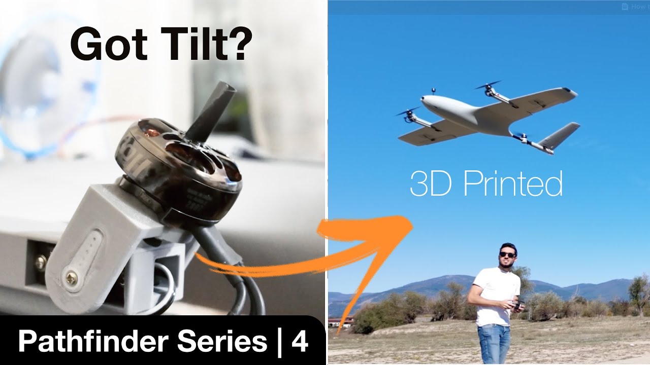 I Built an Autonomous Drone at Home: Tilt-Rotor Wings (3/7) - YouTube