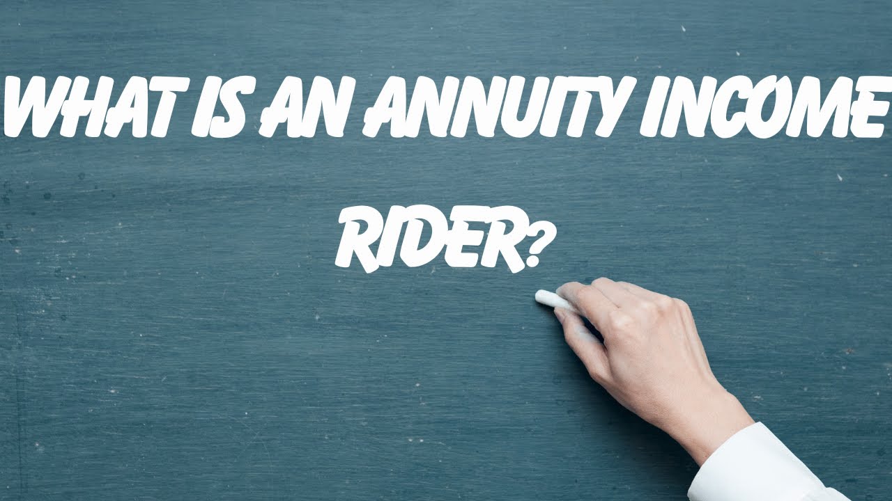 What is an annuity income rider? #shorts #youtubeshorts - YouTube