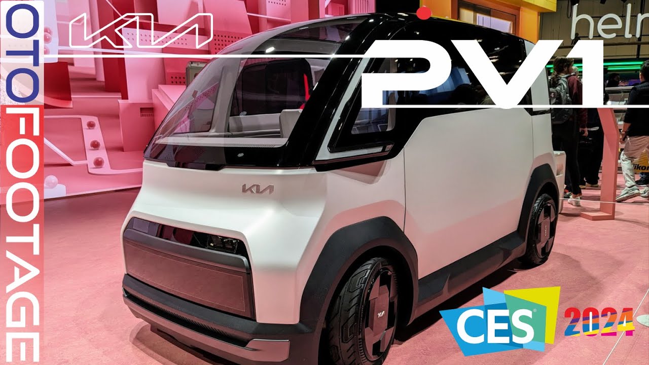 KIA PV1 Concept | CES 2024 - YouTube