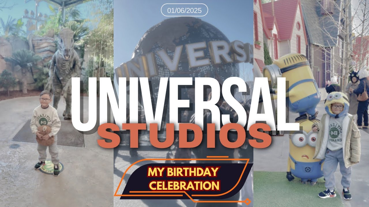 Universal Studios Resort Beijing | My birthday celebration - YouTube