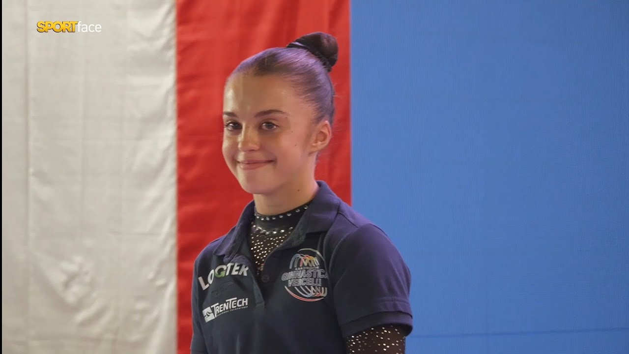 Giulia Perotti crying as she wins GOLD 🥇 All-around at talian ...