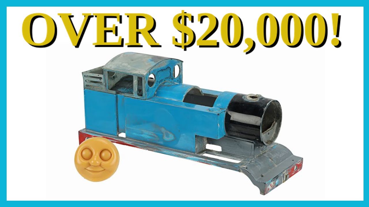 The ORIGINAL Thomas The Tank Engine show prop sold - YouTube