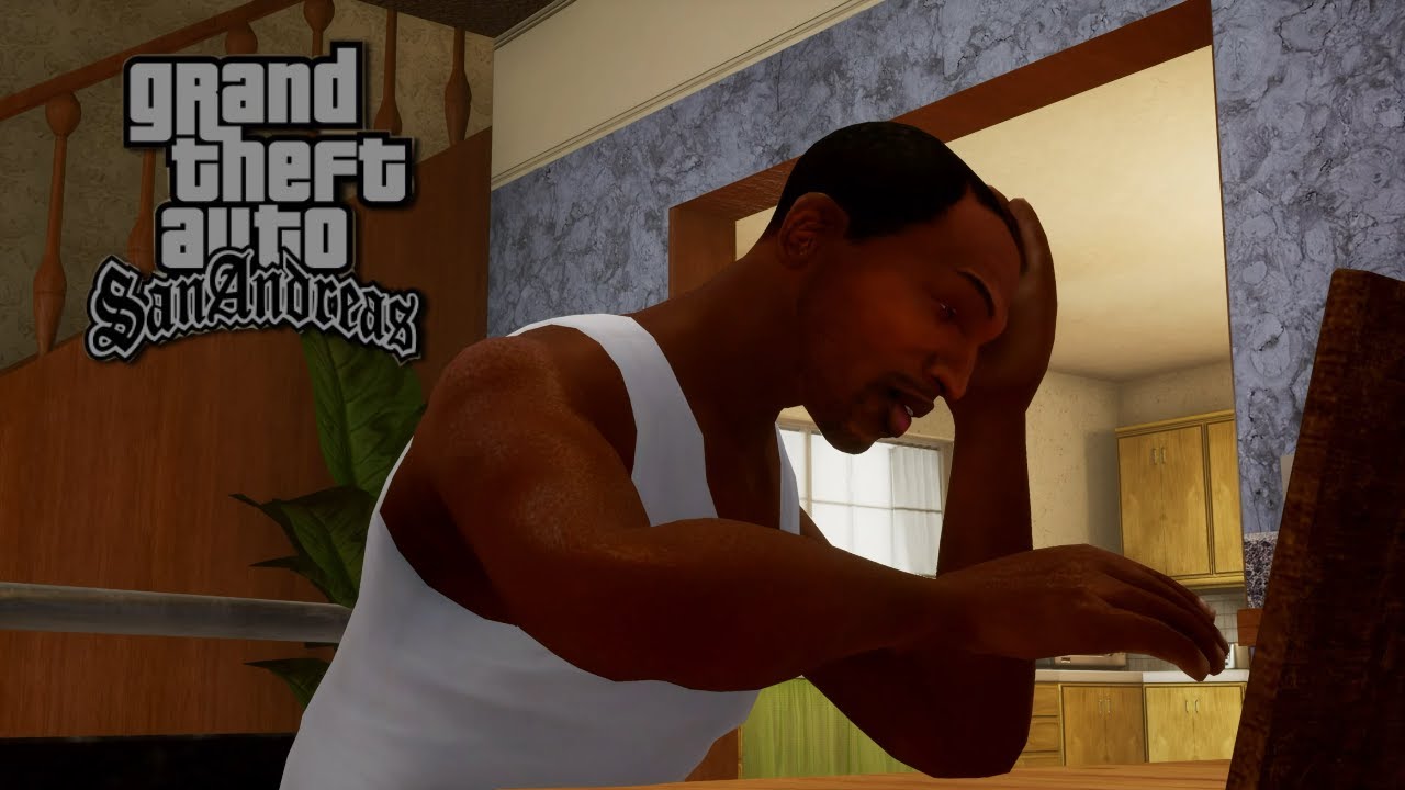 GTA San Andreas 4K EMOTIONAL MOMENT EXPOSED CJ's Mom's Death - YouTube