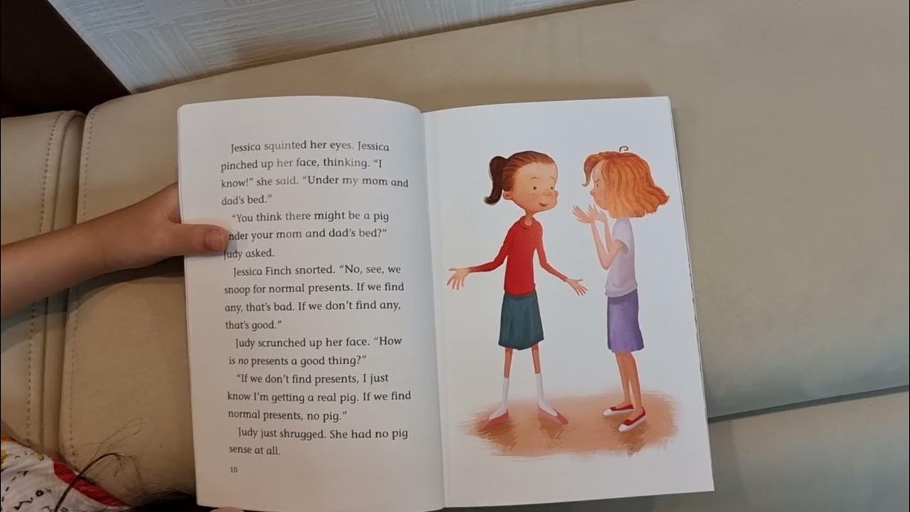 Judy Moody and friends : Jessica Finch in Pig trouble (chapter1) - YouTube