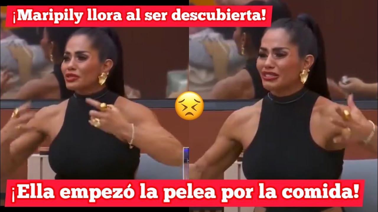 ¡Maripily llora al ser descubierta! |Ella empezó la pelea por la comida ...