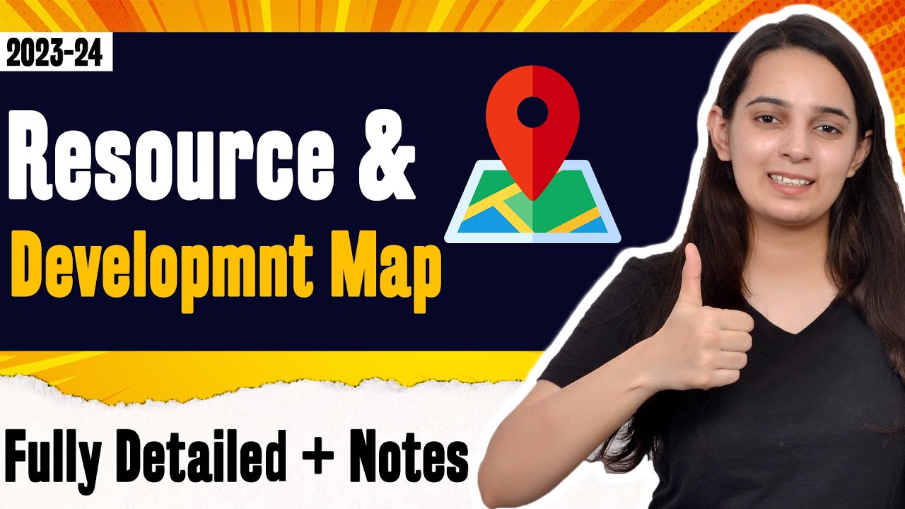 Resource and Development Class 10 Map Work | Class 10 Geography Chapter ...