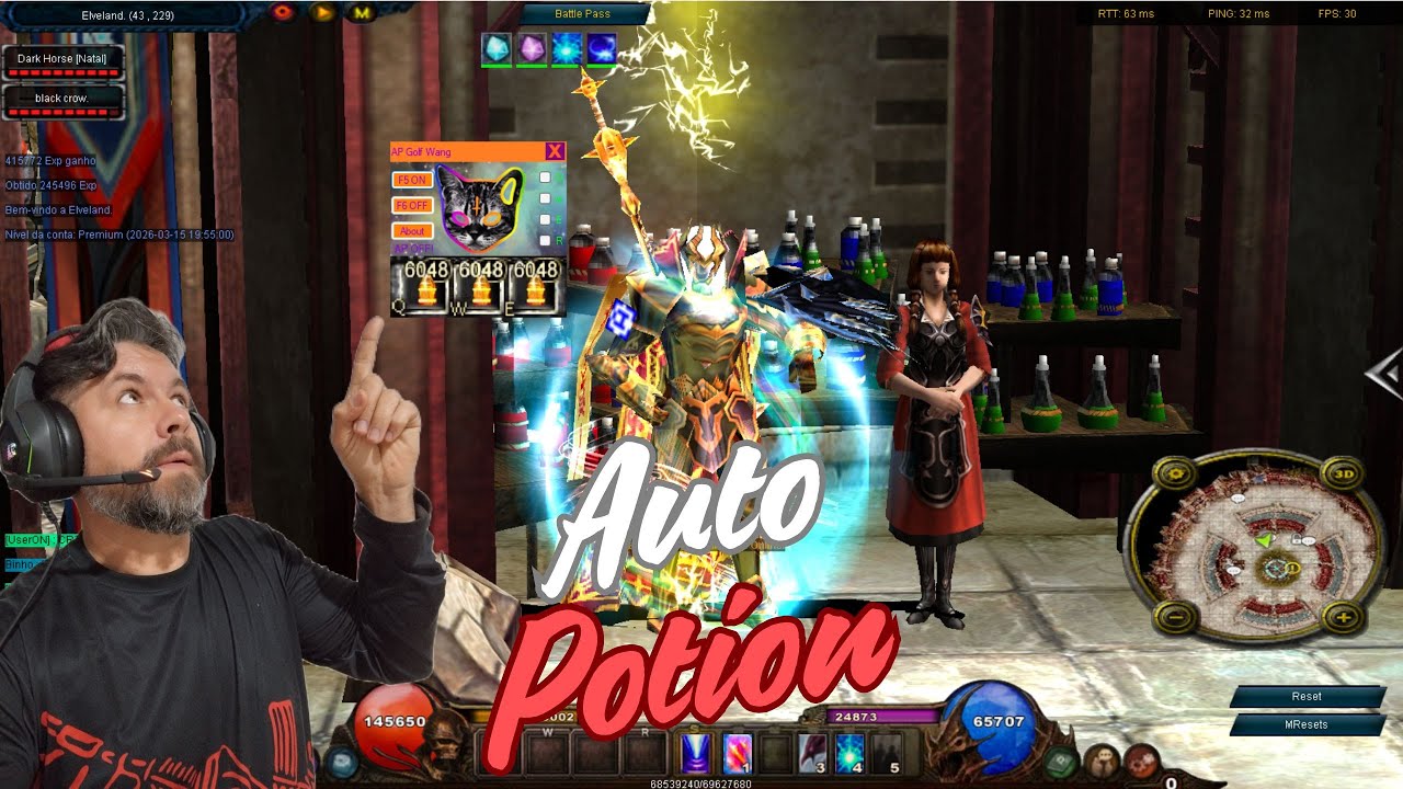 Auto Potion no MU Online + Novidades Imperdíveis do MU Arcanjo! - YouTube