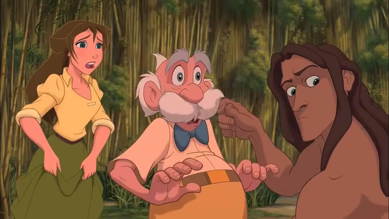 Tarzan returns to the camp HD - YouTube
