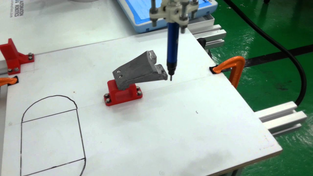 Universal Robot Deburr, DF Automation Malaysia - YouTube