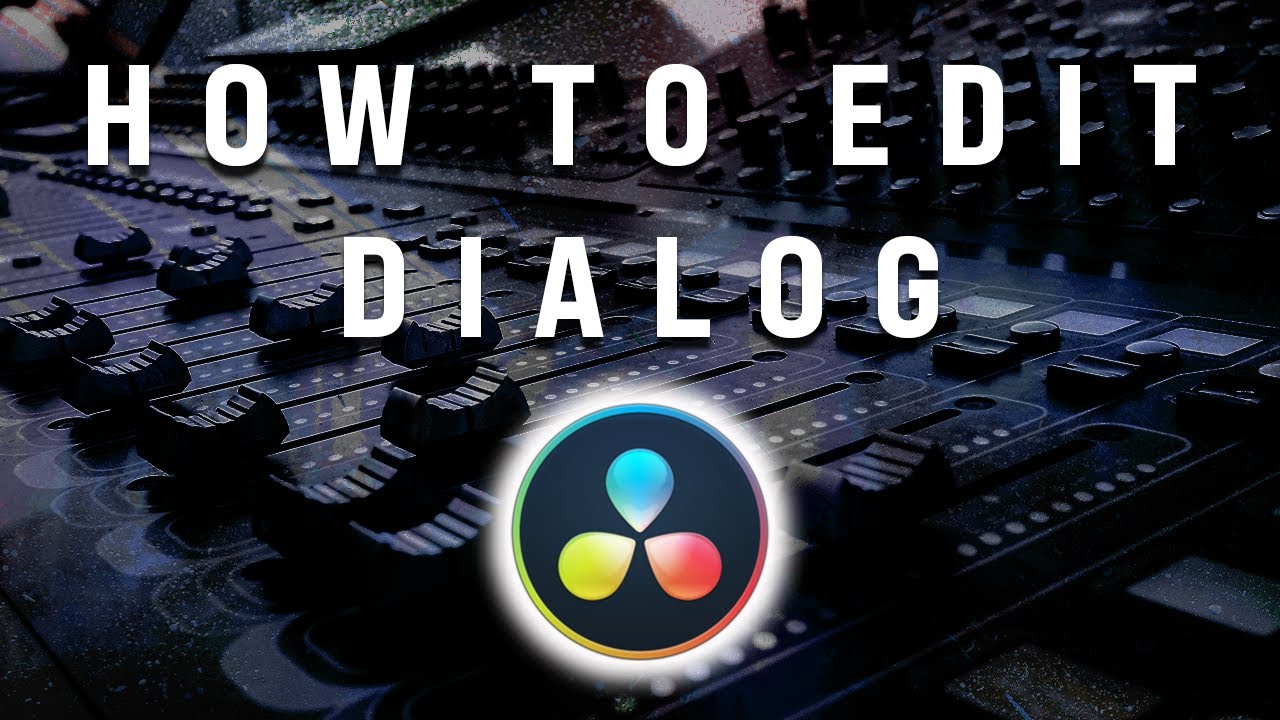 Fairlight Audio In Davinci Resolve How To Edit Dialogue Youtube