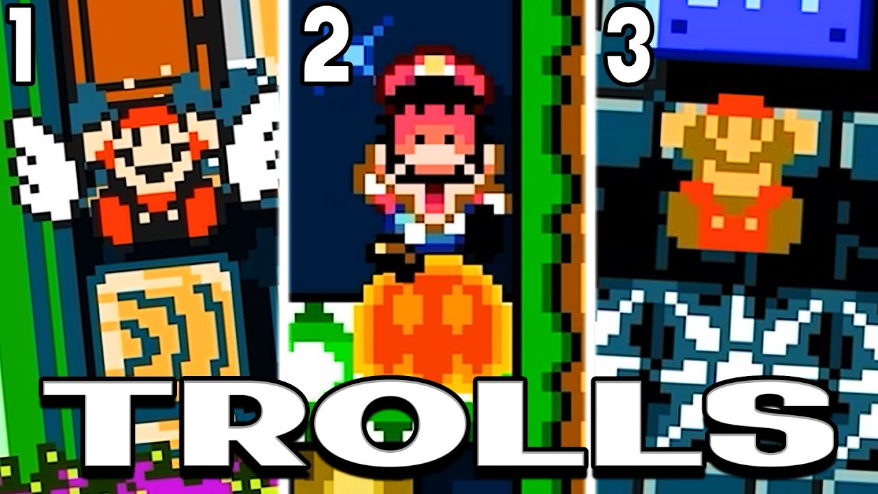 One-Screen Troll Levels Are The New Hotness [Super Mario Maker 2] - YouTube