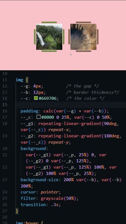 Htmlcss Border Art Shorts Codingspirit Youtube