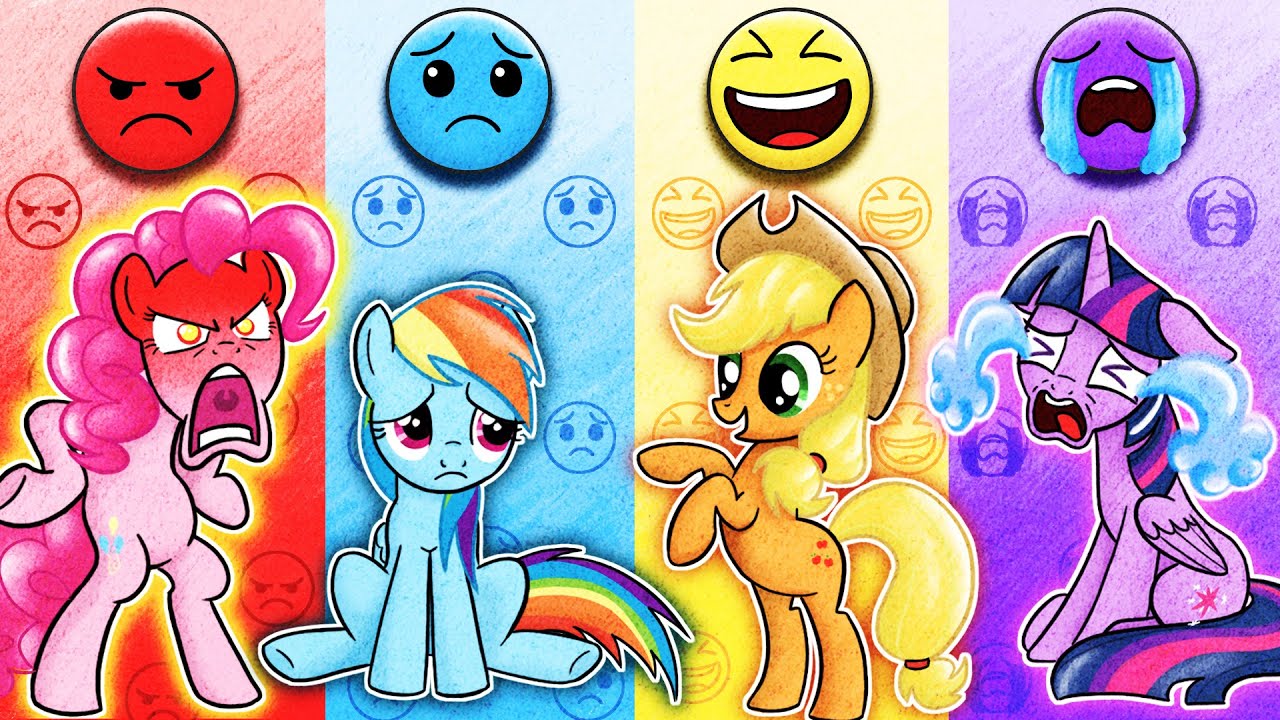 MY LITTLE PONY, Which Emoji Do You Like the Most? | My Emotions Control ...