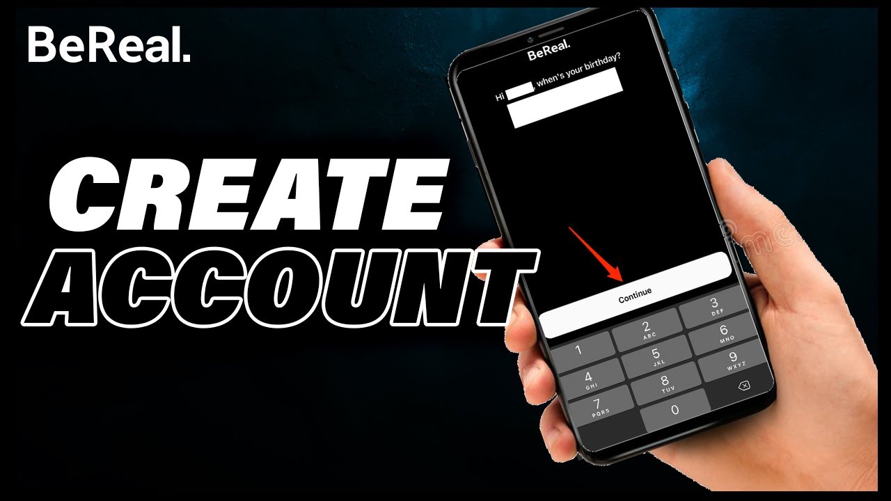 How To Create An Account On Bereal - Full Guide 2023 - YouTube