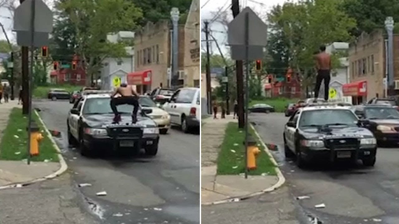 2 New Jersey officers suspended for doing 'nothing' as man jumps ...