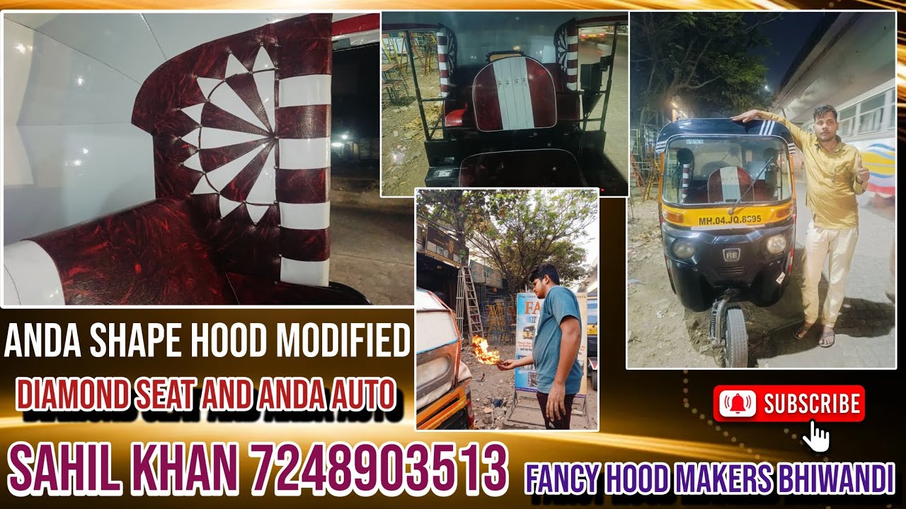 BAJAJ AUTO🛺ANDA SHAPE HOOD ASTER MODIFIED⚒️😍KAM DAM ME HUA EK NO KAAM 👌🏻😱WATCH FULL VIDEO👆🏻 ...
