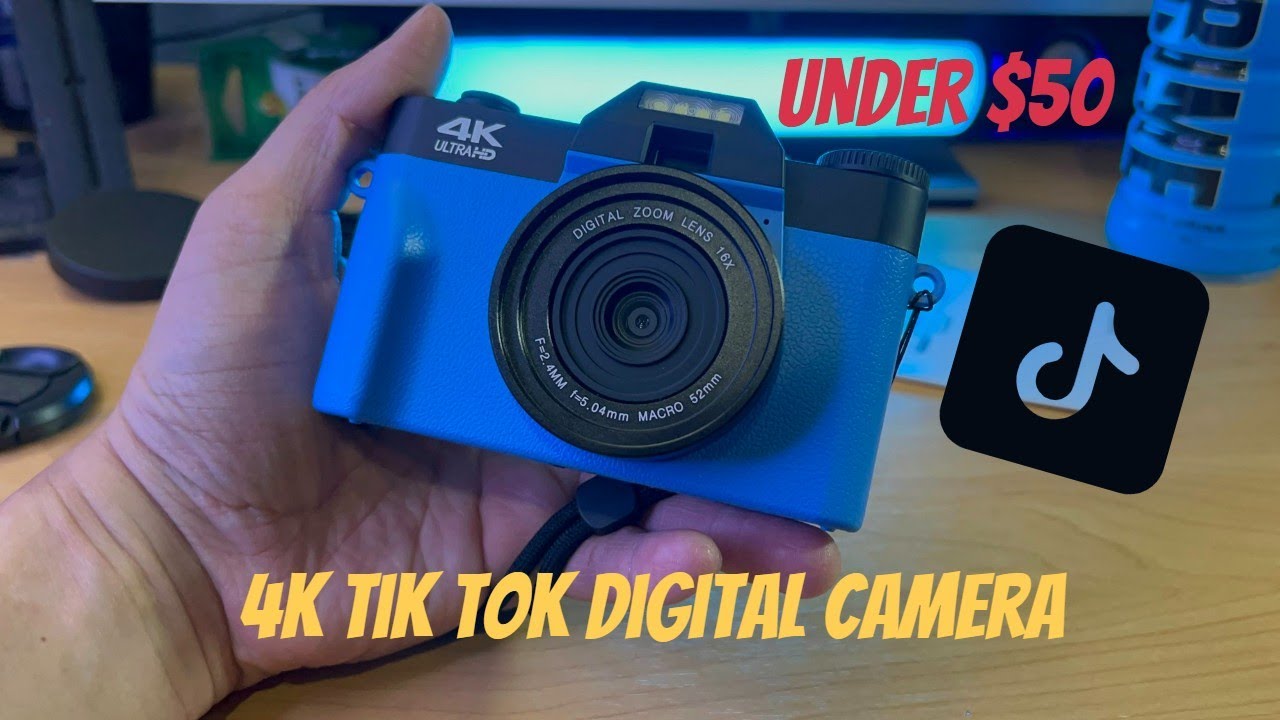 4k Digital Camera I Purchased from the Tik Tok Shop (Unboxing ...