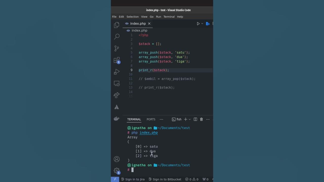 Array Stacking Pada Php Website Coding Phpdasar Youtube