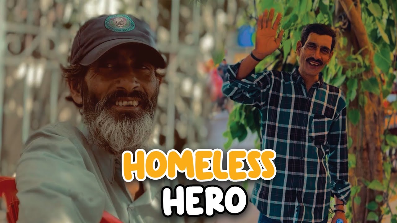 How a Homeless Hero Became a Beacon of Hope - YouTube