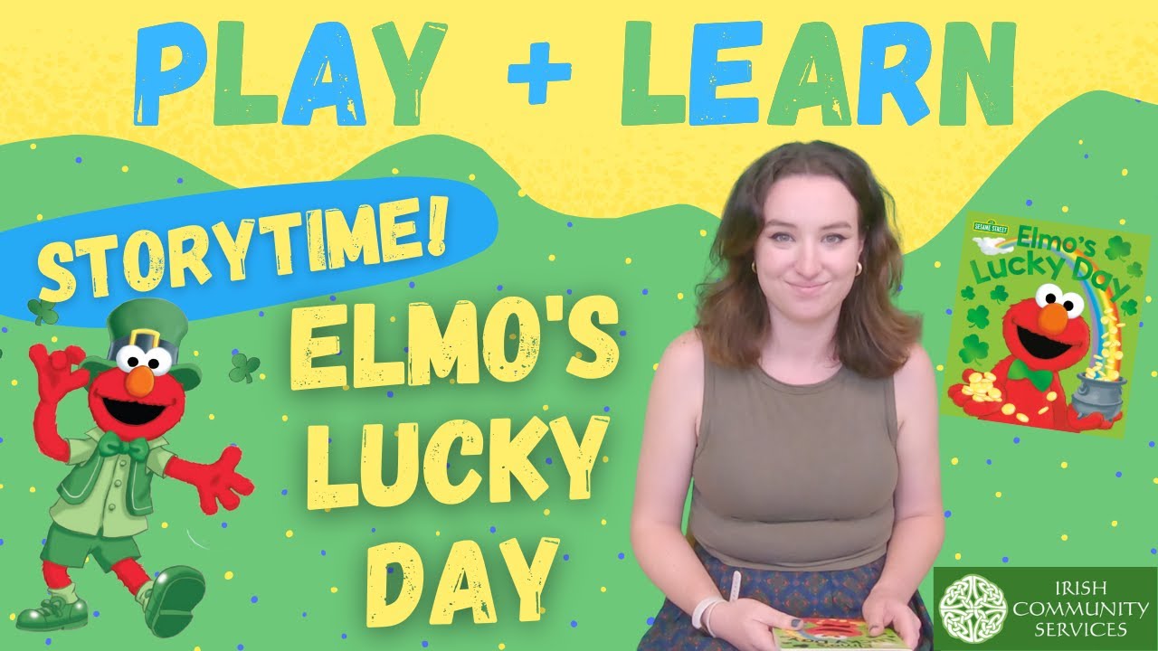 Storytime! Elmo's Lucky Day - Play + Learn - YouTube