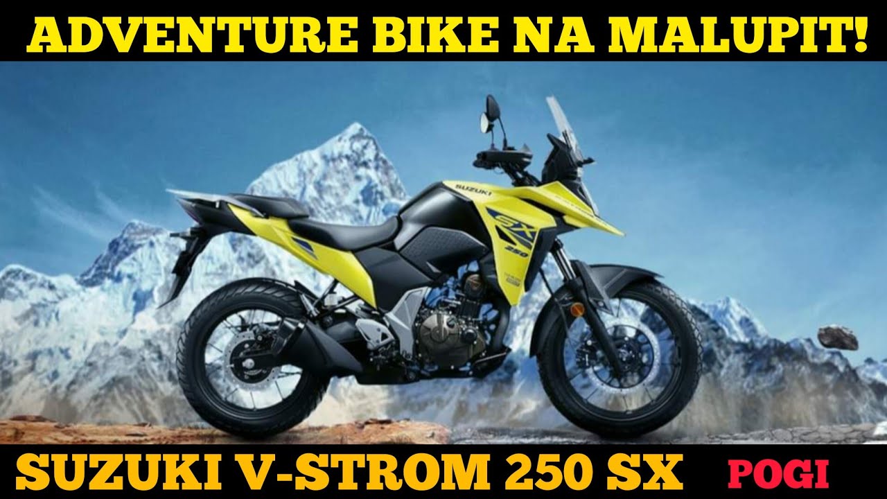 Suzuki V Strom 250 Sx Adventure Bike Ni Suzuki Specs And Price Youtube