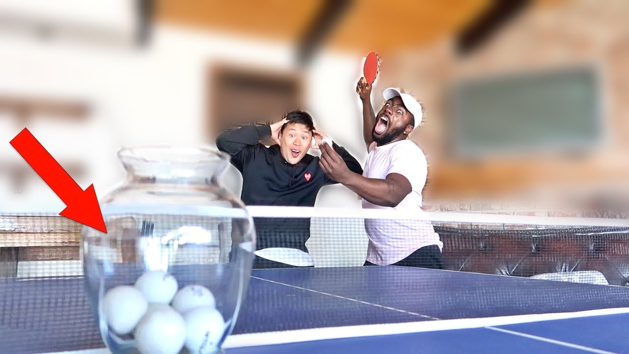 PING PONG TRICKSHOTS!! - YouTube