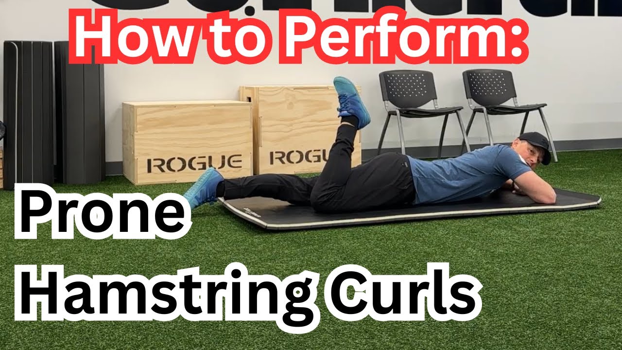 How to Perform: Prone Hamstring Curls - YouTube