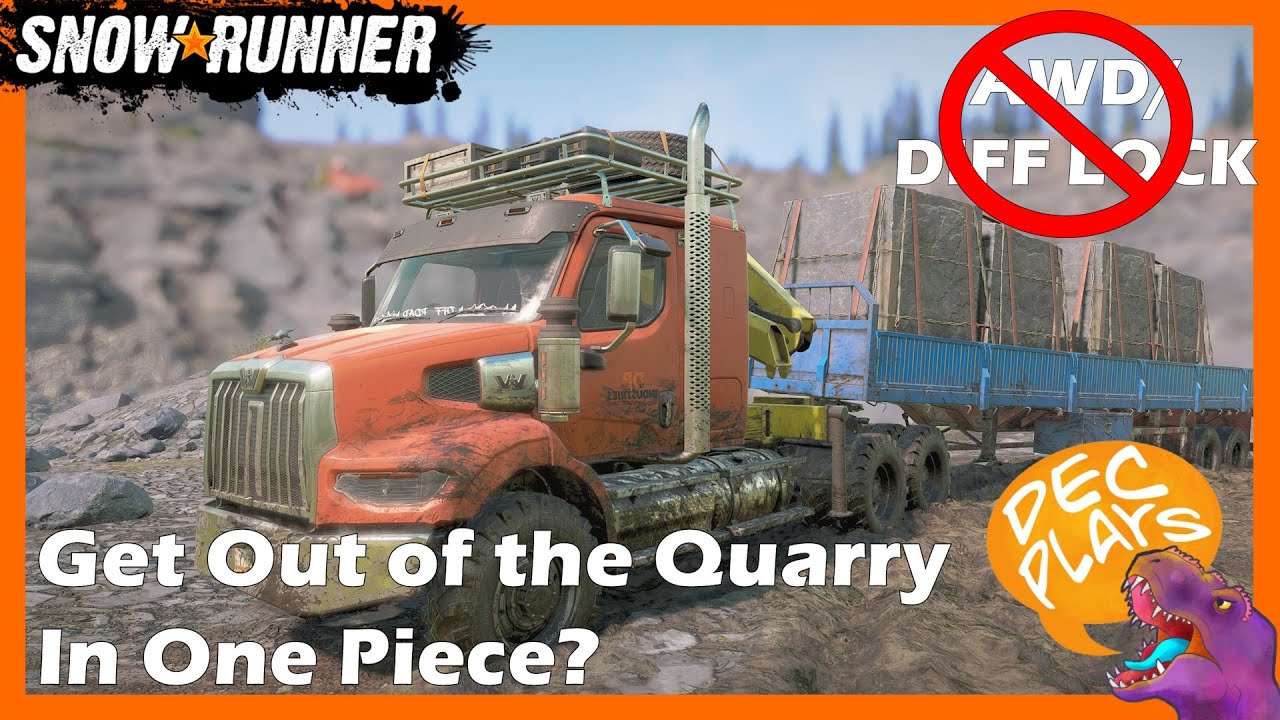 Can You Haul The Slate Blocks Out of The Quarry Without AWD/Diff Lock ...