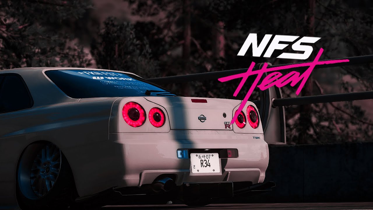 CLEAN-EST | NISSAN R34 GT-R V-SPEC | STANCE | NFS: HEAT CINEMATIC | 4K ...