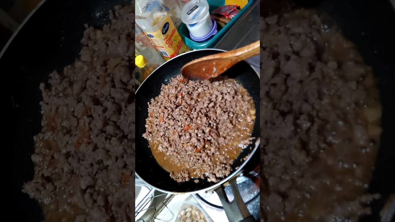 How to cook giniling na baka - YouTube