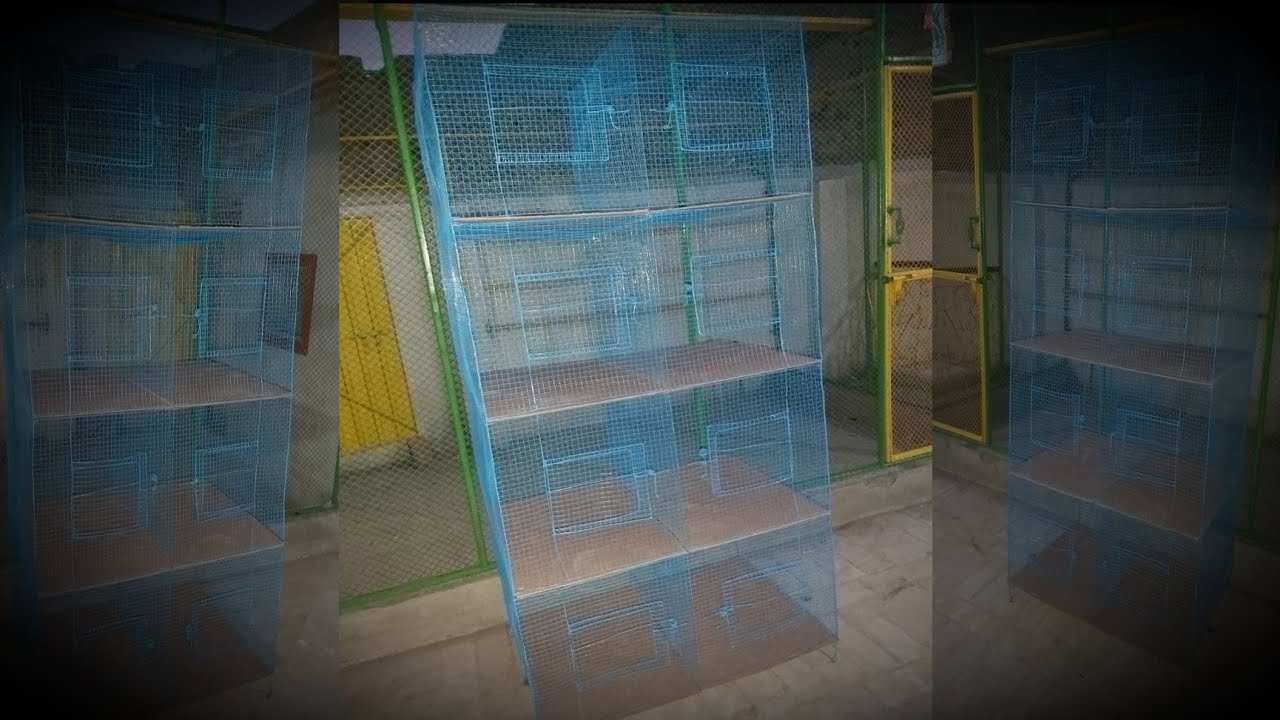 How to make portion cage | Making 8 portion cage | Part 1 | - YouTube