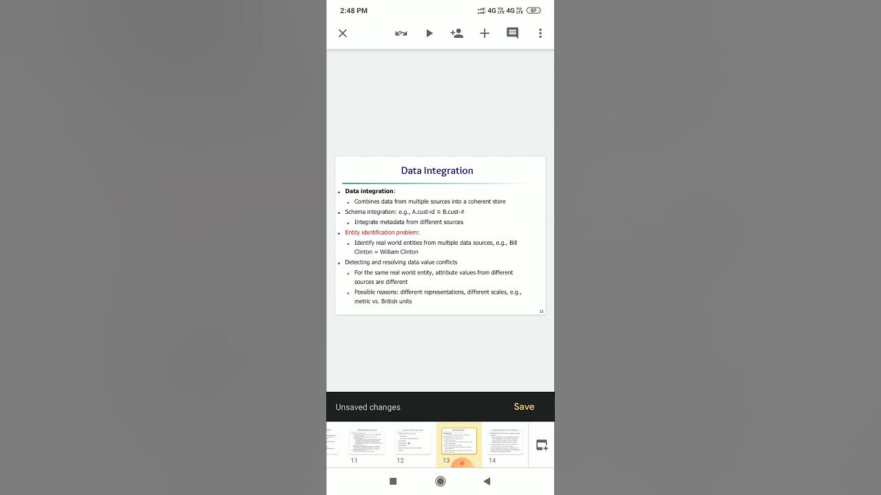 Data mining/Data integration in datamining/Module 2/smita datamining/KTU syllabus/video 15 - YouTube