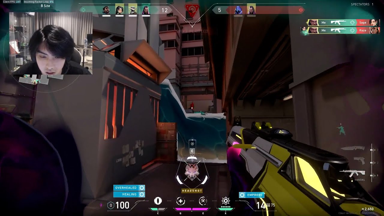 FS Flukky 5 Headshots Reyna ACE on Split !! 🥶🥶 - YouTube