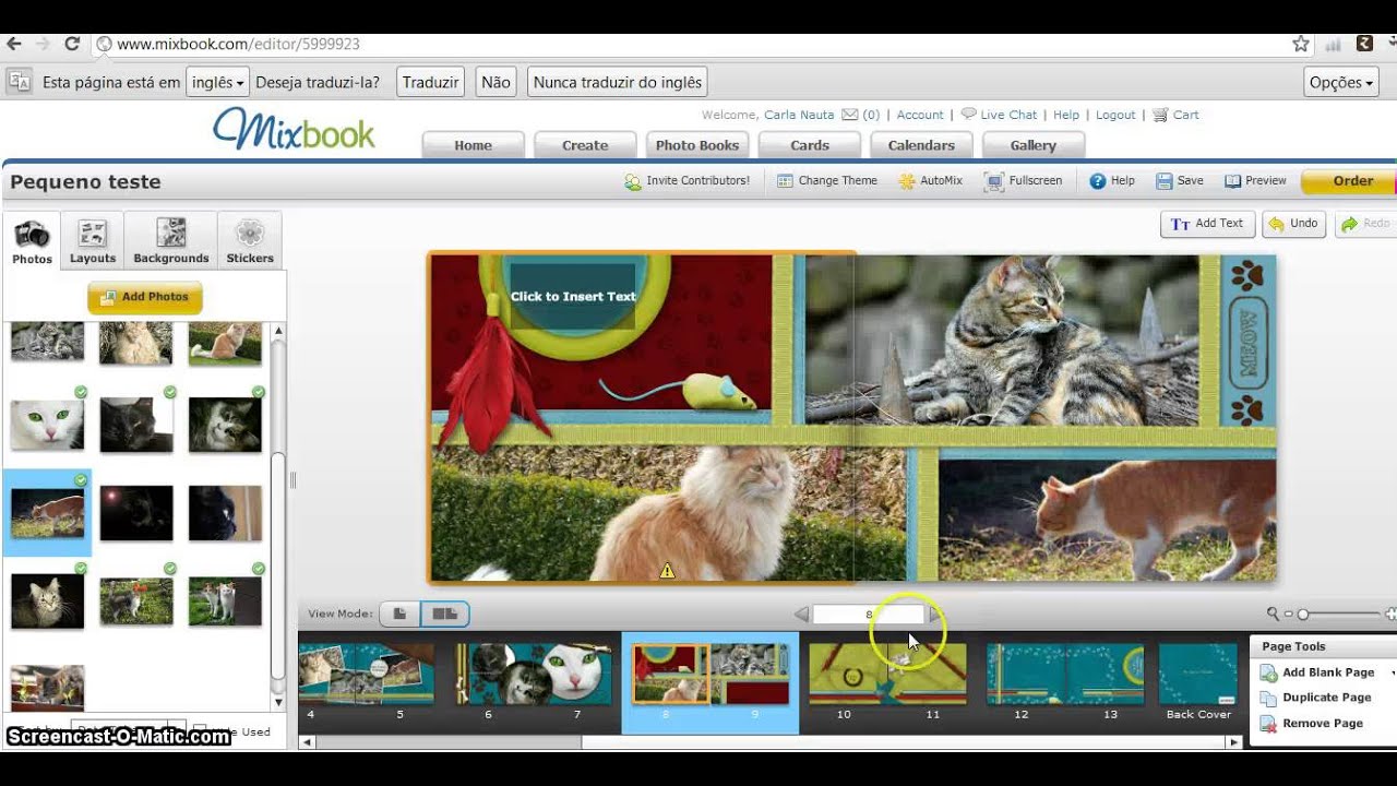 mixbook tutorial - YouTube