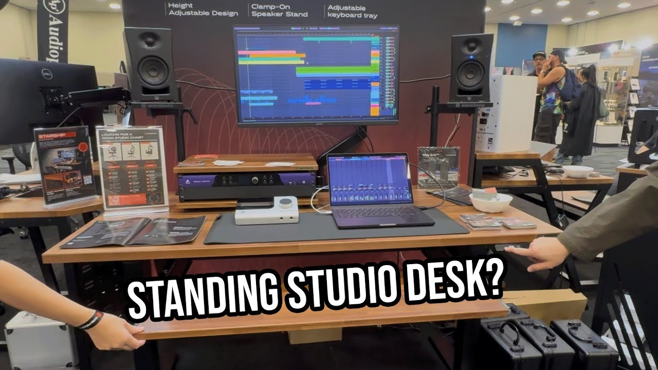 Longue Recording Studio Desk Quality Studio Desks, Workstations, And