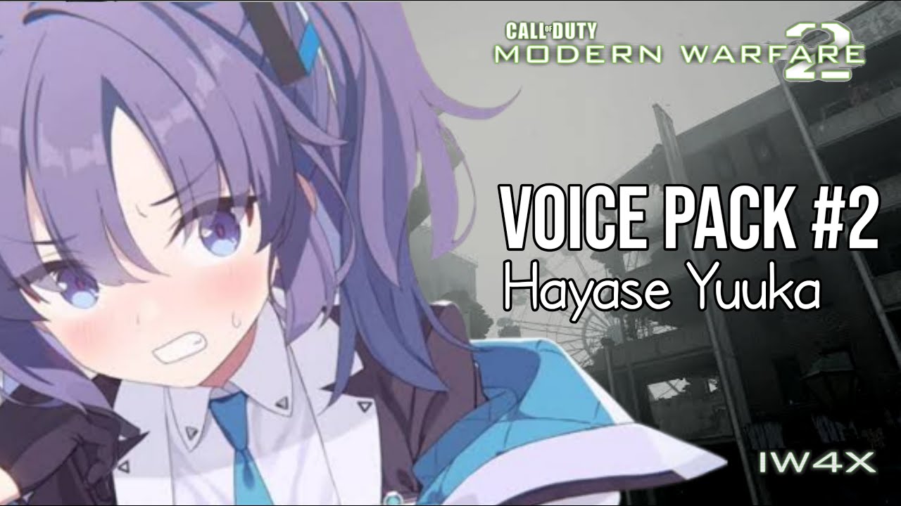 IW4x - Voice Pack #2 (Hayase Yuuka) - YouTube