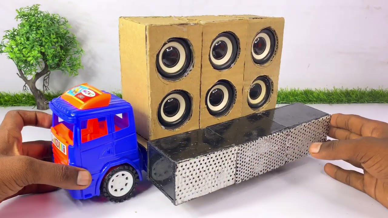 Big DJ Truck dj truck Loading I small dj box I dj truck and light ...