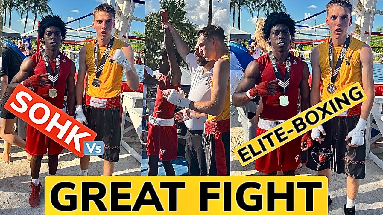Great Technical Fight. 2 Highly Skilled Amateur Boxers. Oviedo Florida - YouTube