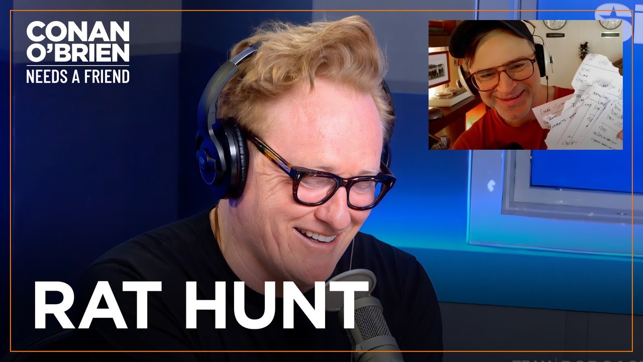Conan Wants To Make Gourley’s Rat The Podcast Mascot | Conan O'Brien ...