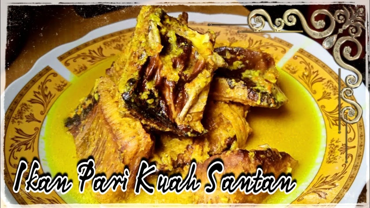 Stingray fish recipe || Ikan Pari Kalimantan - YouTube