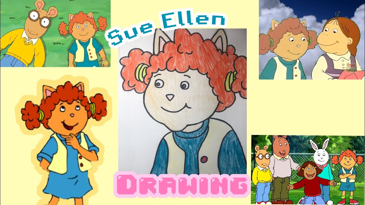 Arthur Series Sue Ellen Armstrong Drawing Youtube