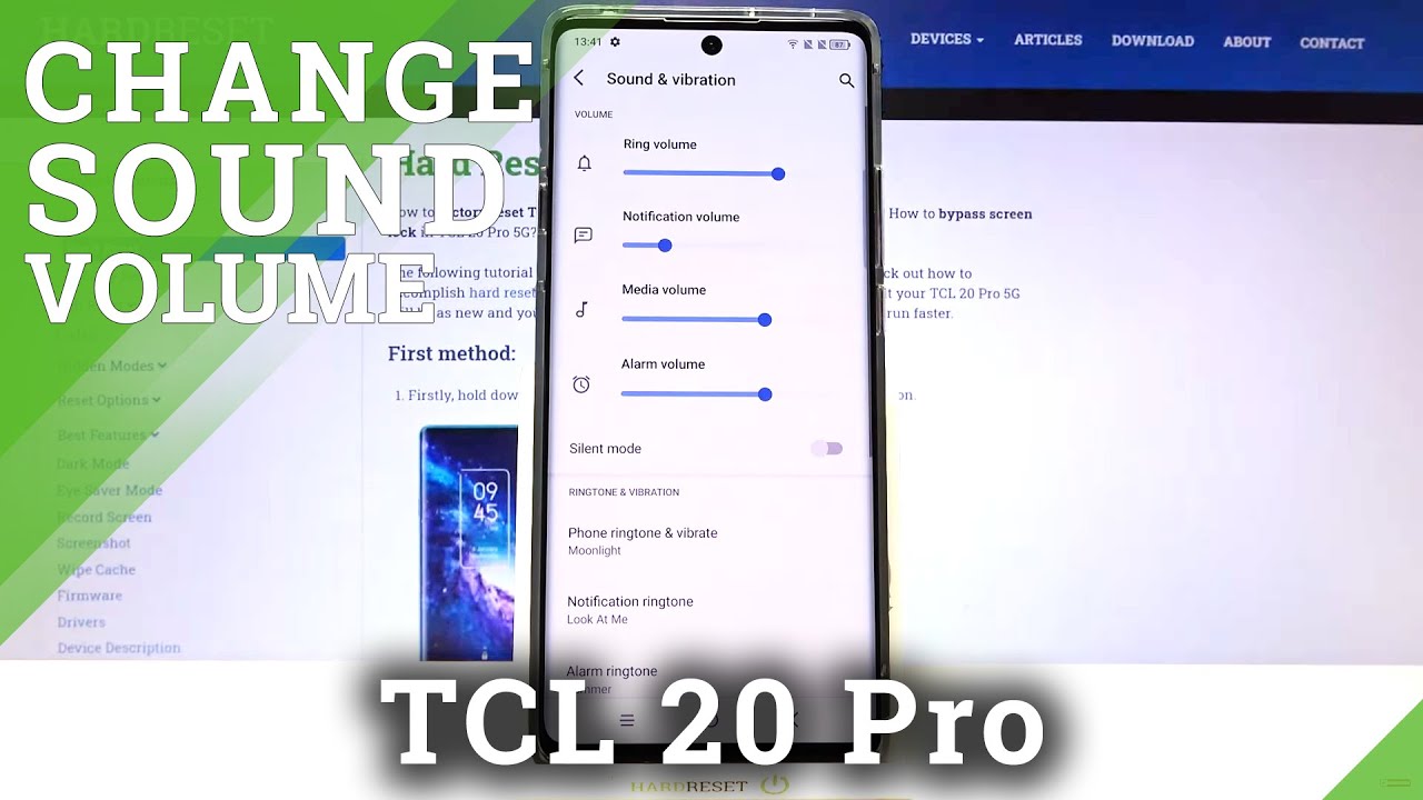 How to Enable Ringtone Volume on TCL 20 Pro 5G – Set Up Ringtone - YouTube