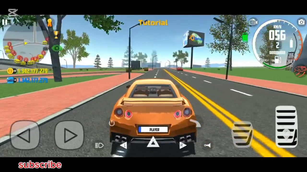 Nissan GT-R car simulator 2 gameplay. - YouTube