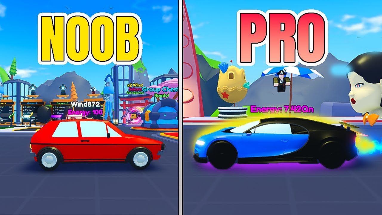 NOOB to PRO in Car Training Roblox - YouTube