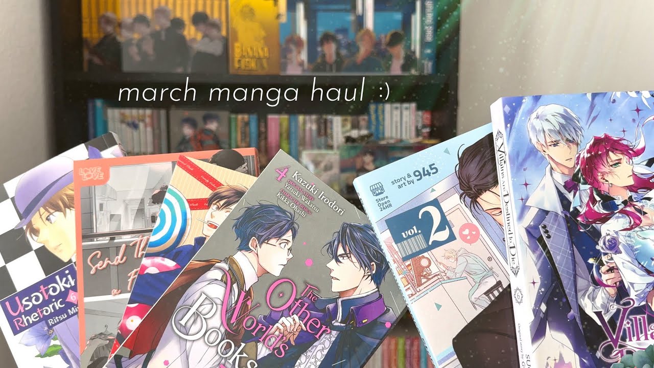 My Favorite Contuining Series | MARCH MANGA/MANHWA HAUL - YouTube