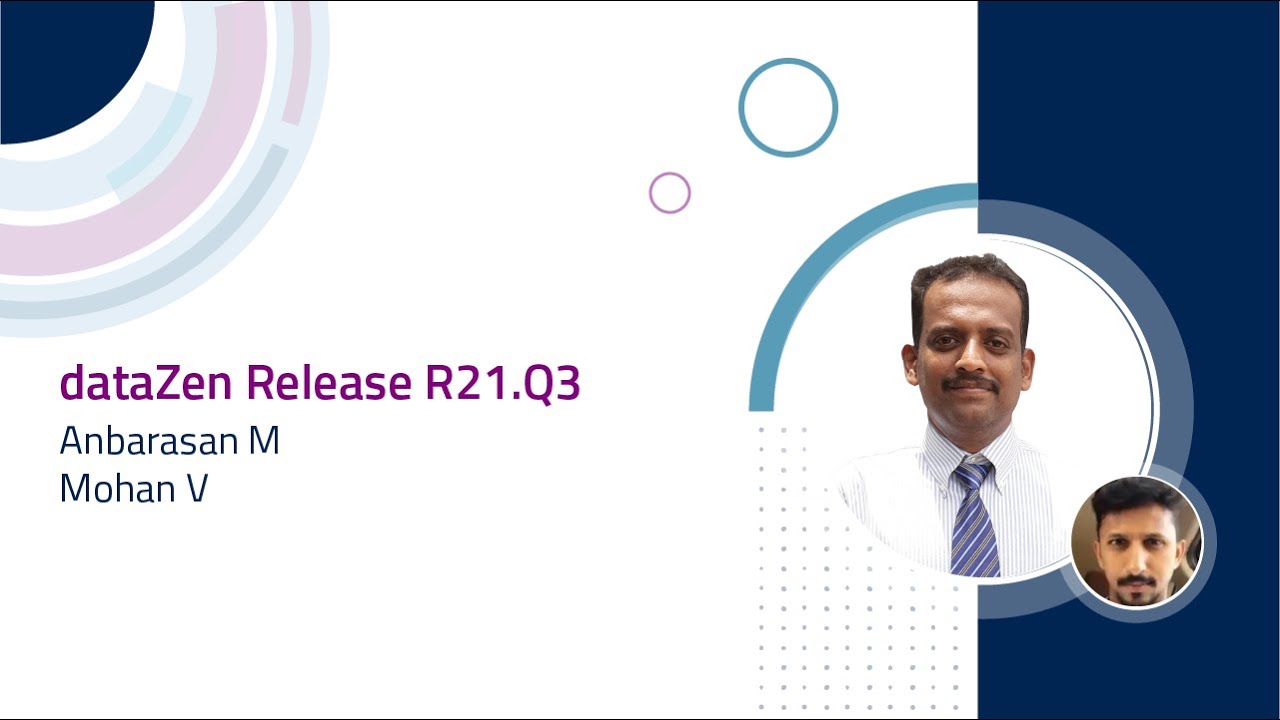 Webinar: dataZen R21.Q3 Product Release | ChainSys - YouTube